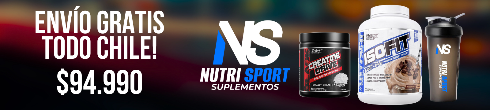 Nutri Sport - Tienda de Suplementos - Envíos a Todo Chile