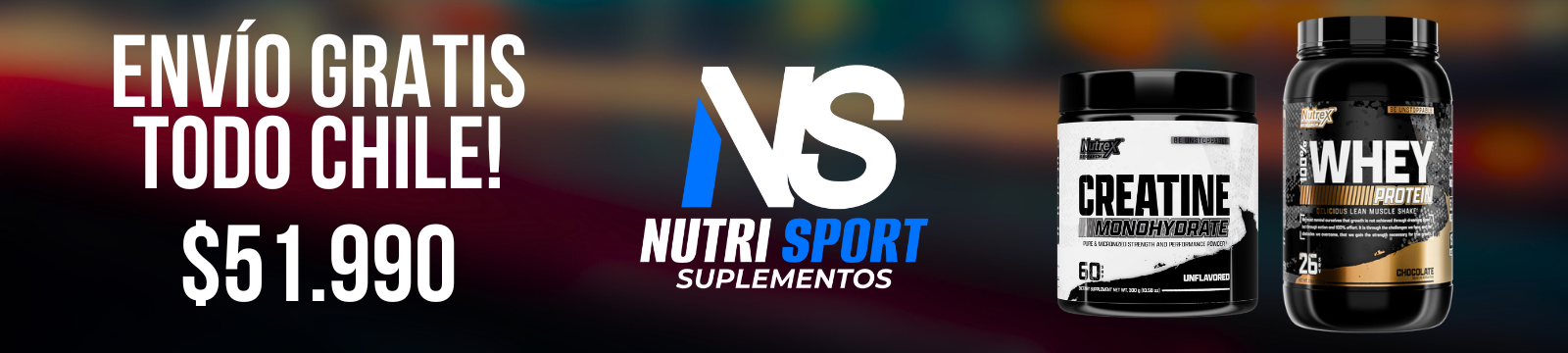 Nutri Sport - Tienda de Suplementos - Envíos a Todo Chile
