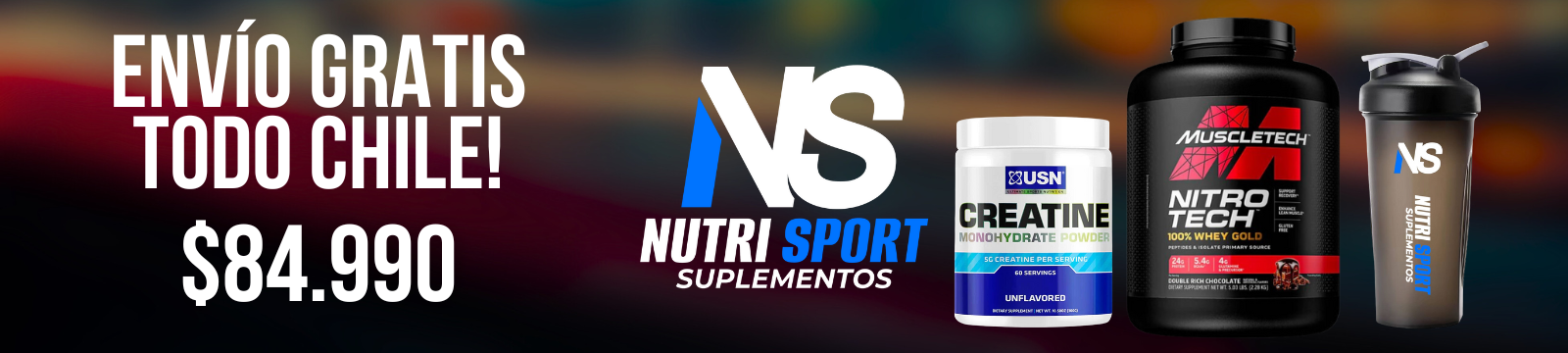 Nutri Sport - Tienda de Suplementos - Envíos a Todo Chile