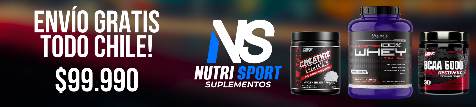Nutri Sport - Tienda de Suplementos - Envíos a Todo Chile
